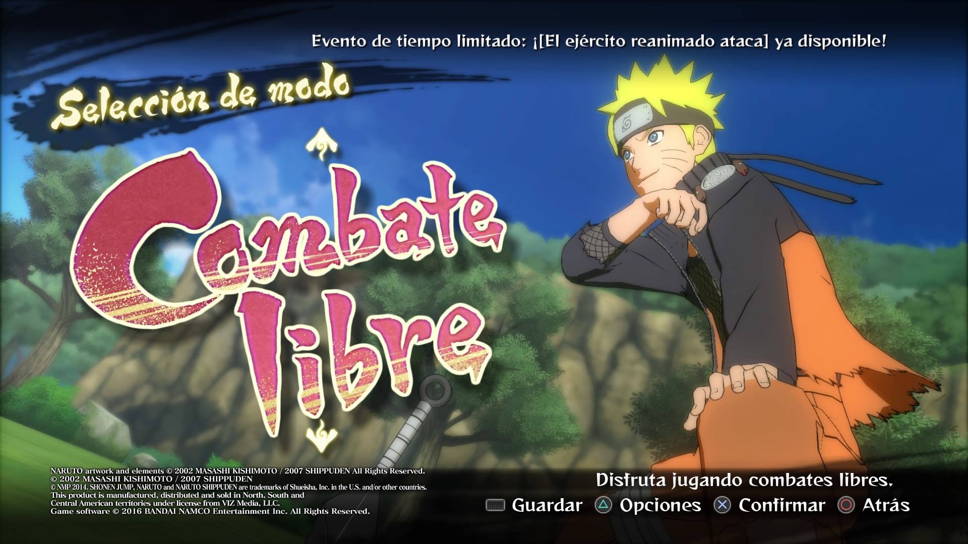[Reseña] Naruto Shippuden: Ultimate Ninja Storm 4 Player Reset