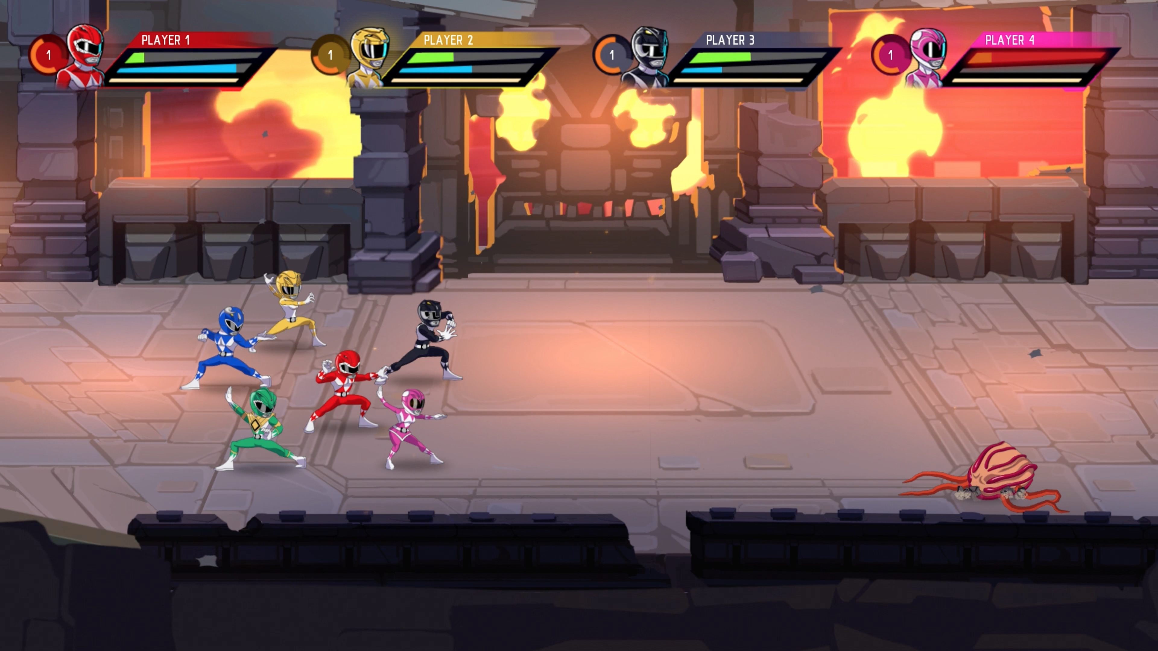 [Reseña] Mighty Morphin Power Rangers Mega Battle Player Reset